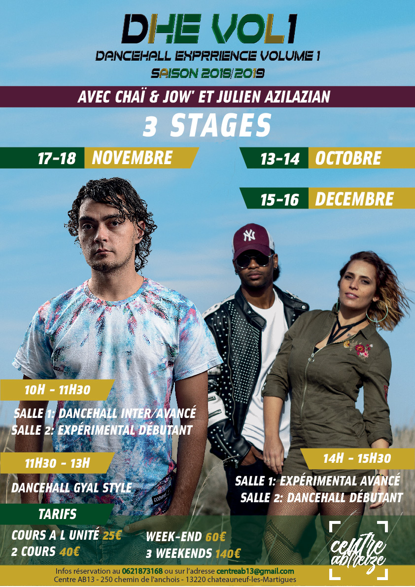 CENTRE AB13 - PROCHAIN STAGE - CENTRE AB13